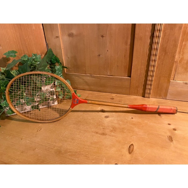 Wooden Badminton Racket - Etsy