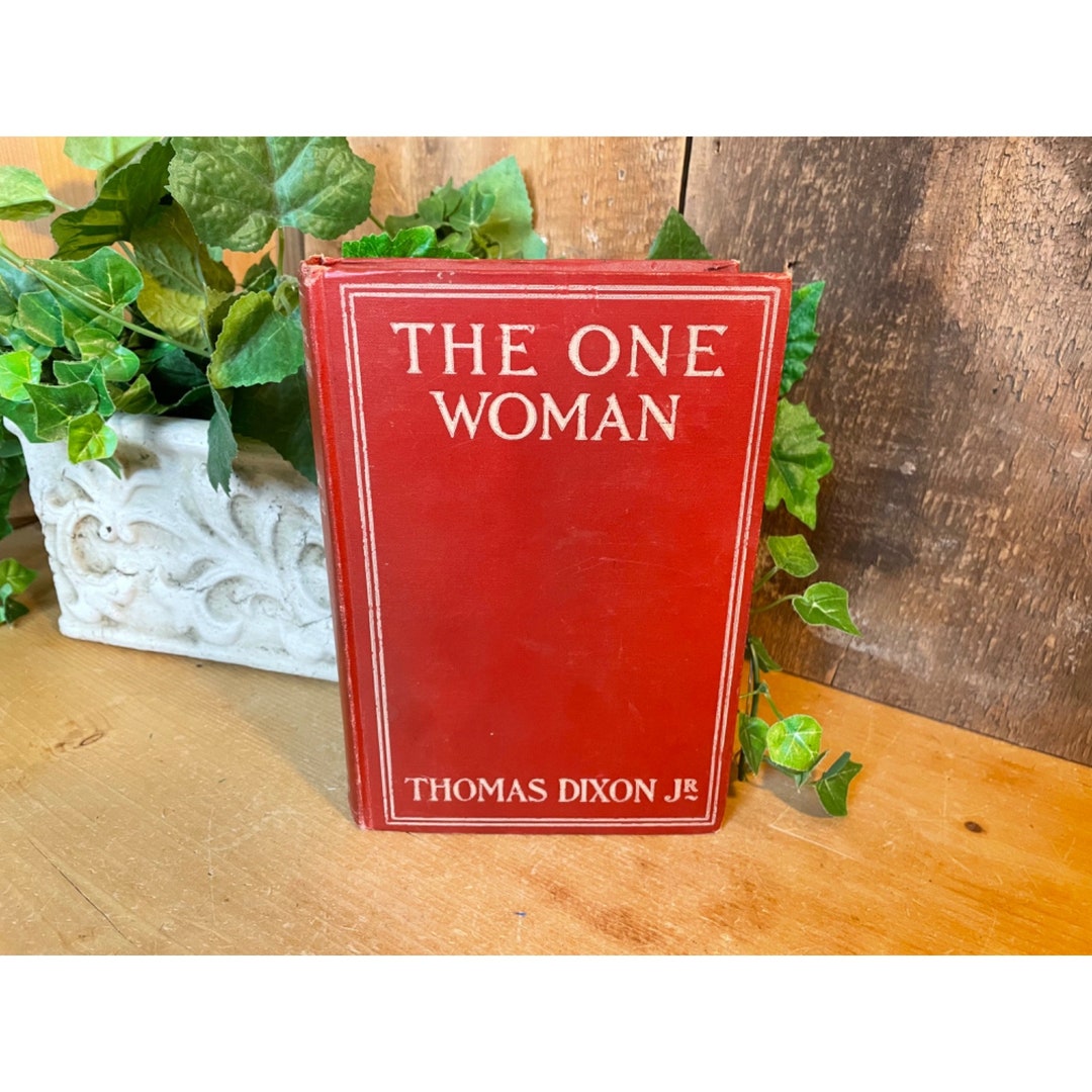 Vintage the One Woman Book | 1903 | Thomas Dixon Jr | Nonfiction ...