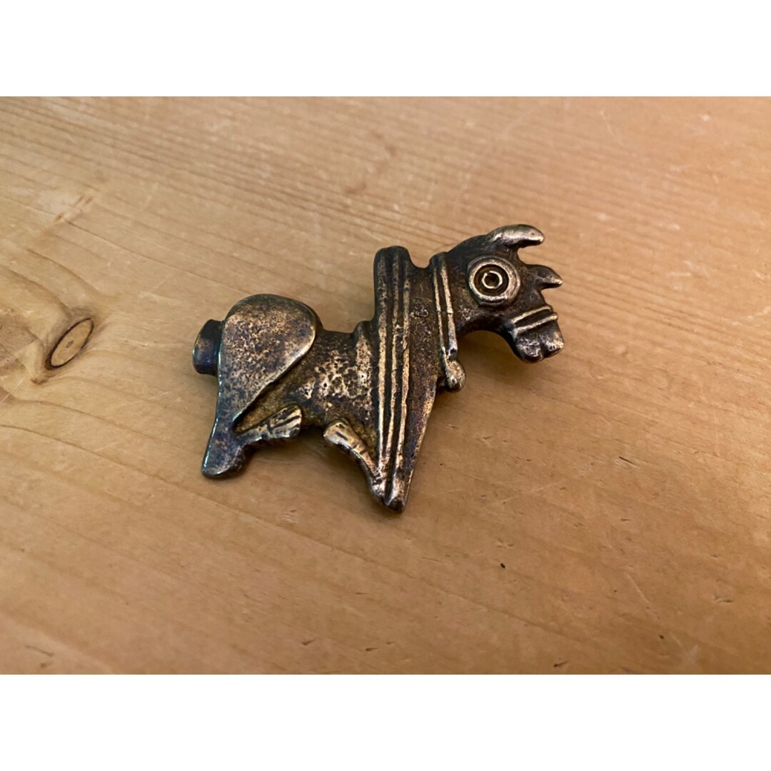 Vintage Sterling Silver Donkey Pin | Metropolitan Museum of Art | Horse ...