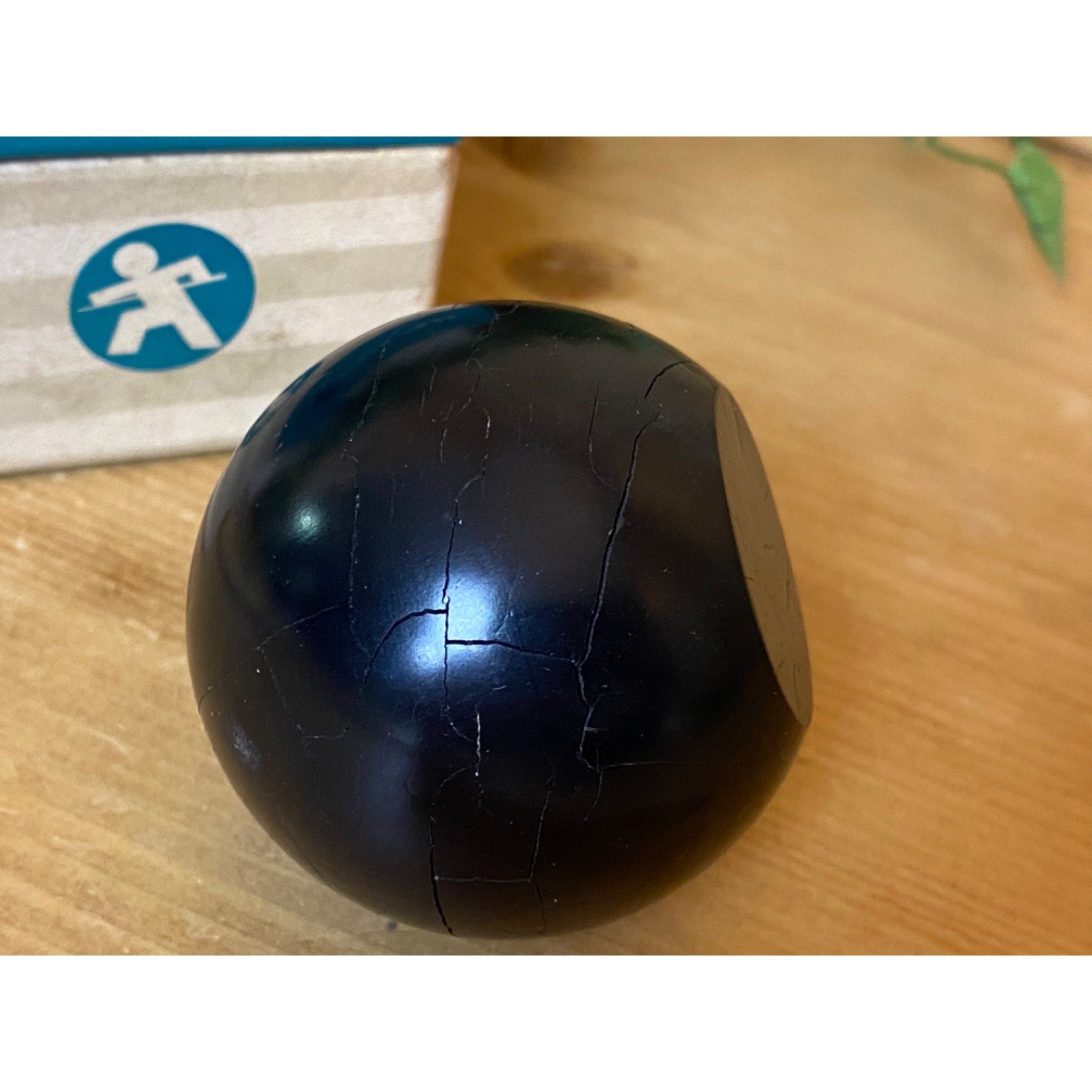 Vintage Brunswick Billiard Ball Paperweight With Box 8 Ball - Etsy