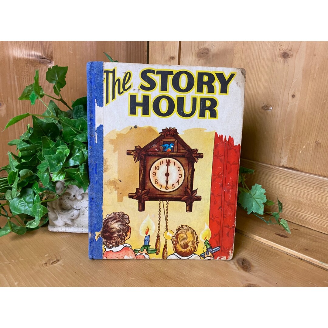 Vintage "story Hour" Book | 1941 | Illustrated Book | Children's Book ...