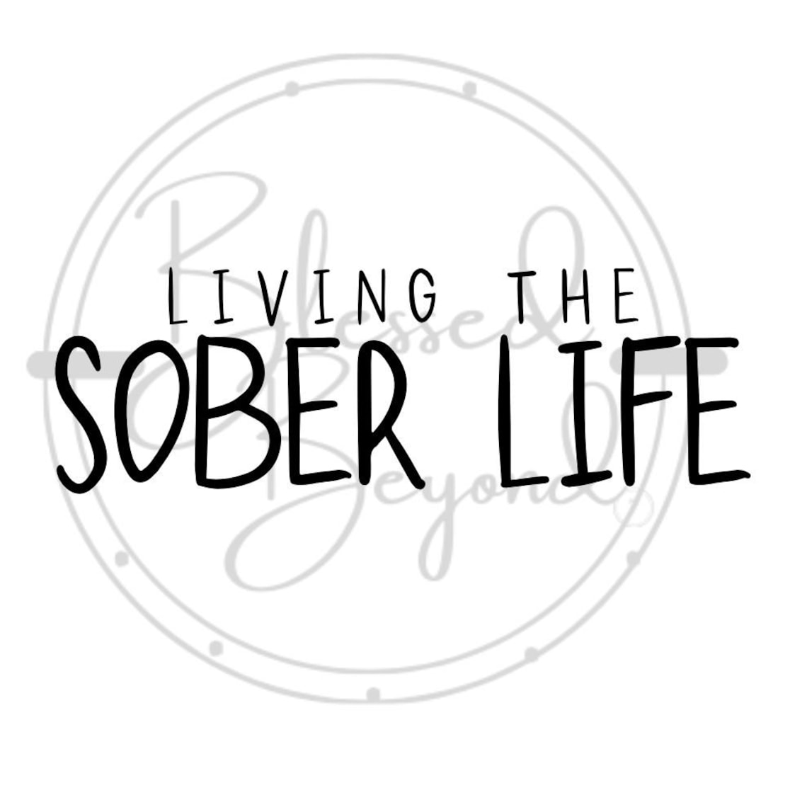 Sober DIGITAL Download, Png, Sublimation, Waterslides, Digital Designs ...