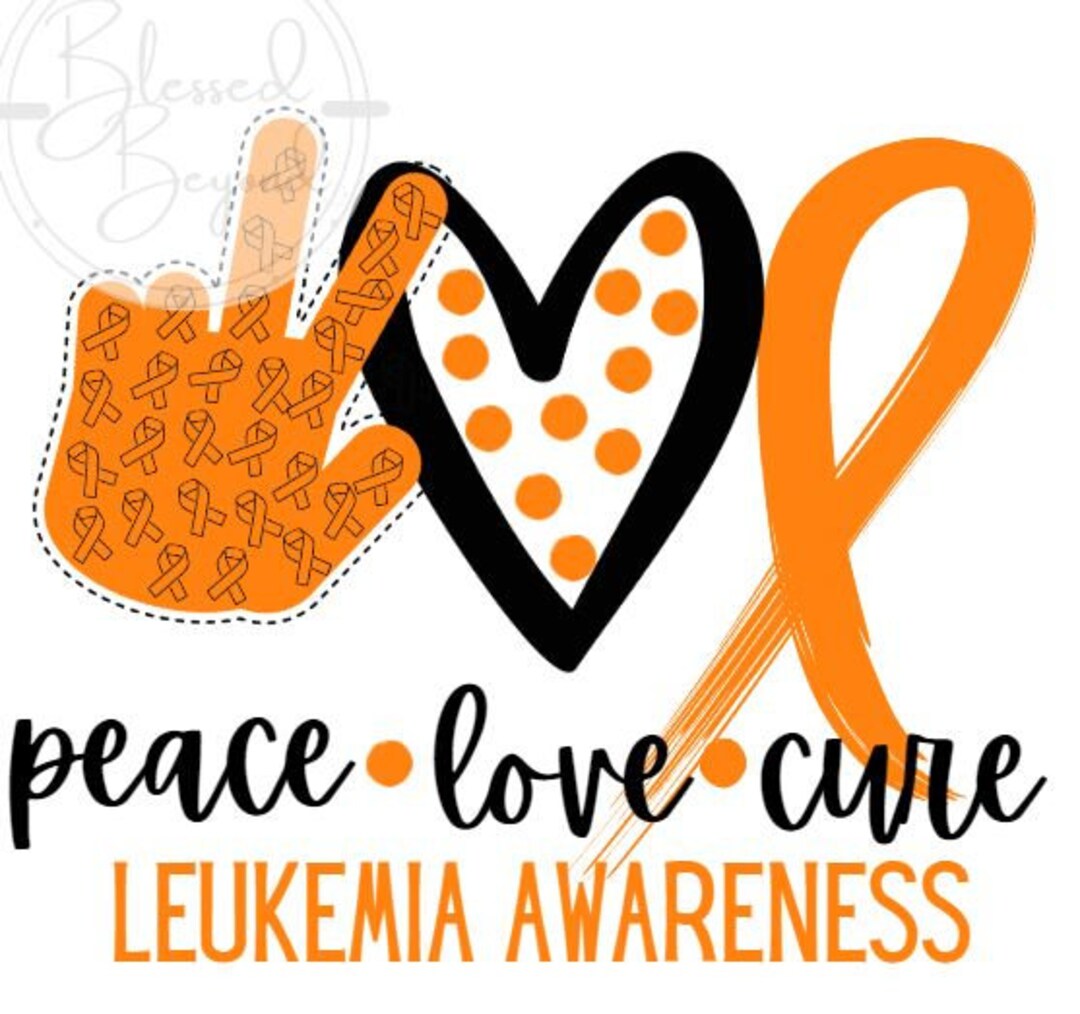 Leukemia Awareness PNG, Childhood Leukemia PNG, DIGITAL Download, Png ...