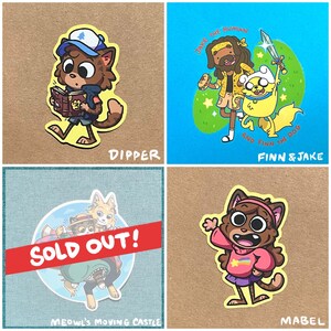 Any 3 Stickers Bundle! // Sticker Pack Sheet Multiple Meme Rat Possum ...