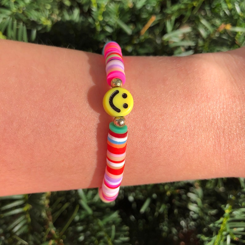 Smiley Face Bracelets [SHIPS FROM USA] - Etsy