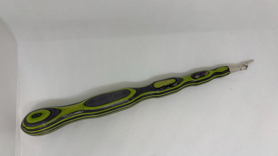 Blue and Black Spectraply With Solid Silver Left Hand - Etsy