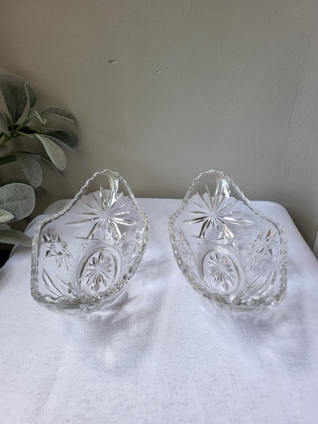 Anchor Hocking Star of David EAPC Serving Boat - Etsy