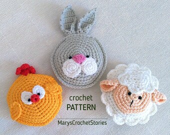 Crochet Flat Bunny - Etsy