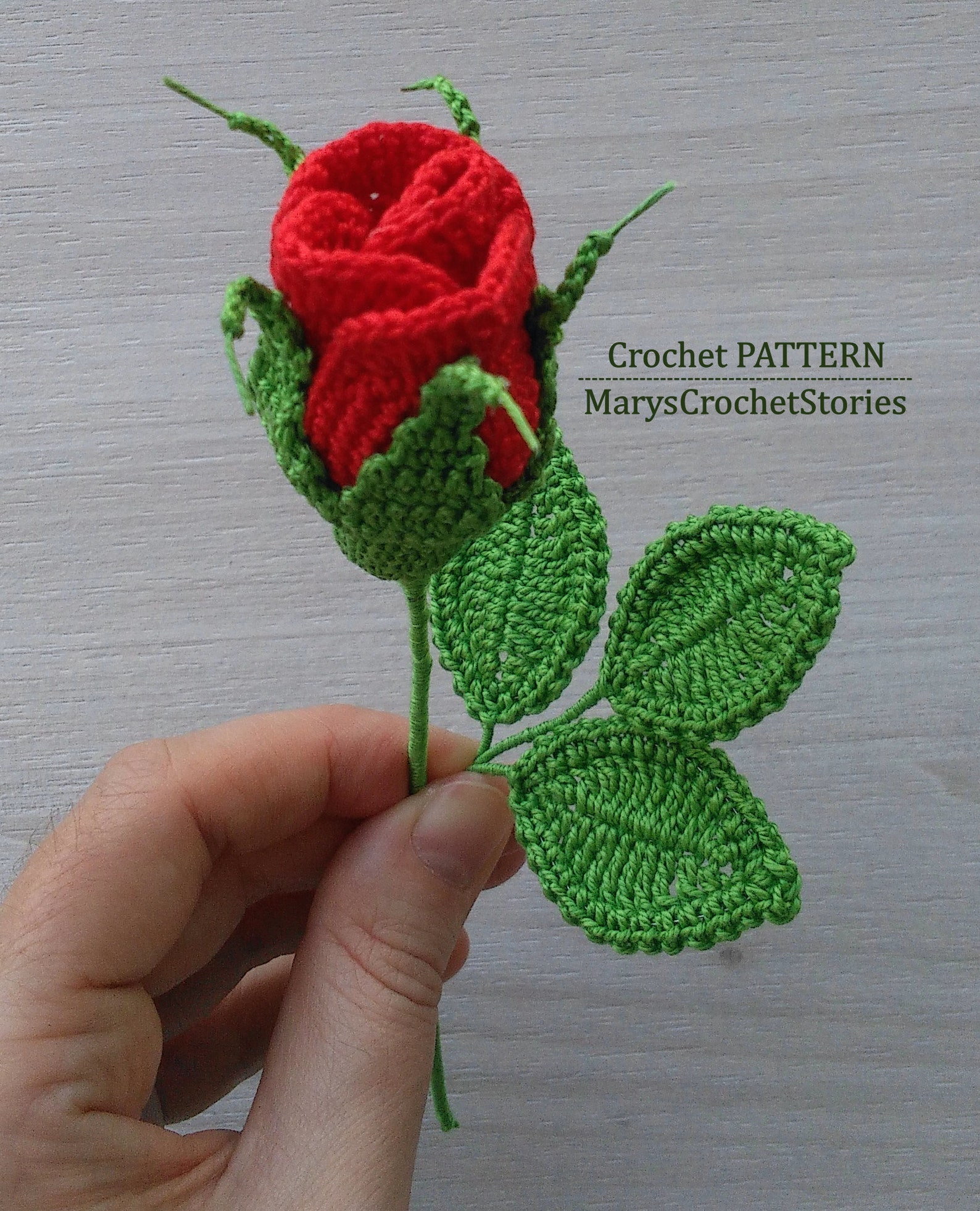 Roses Crochet Pattern 3in1 Close Rose Half Open Rose Open Rose - Etsy