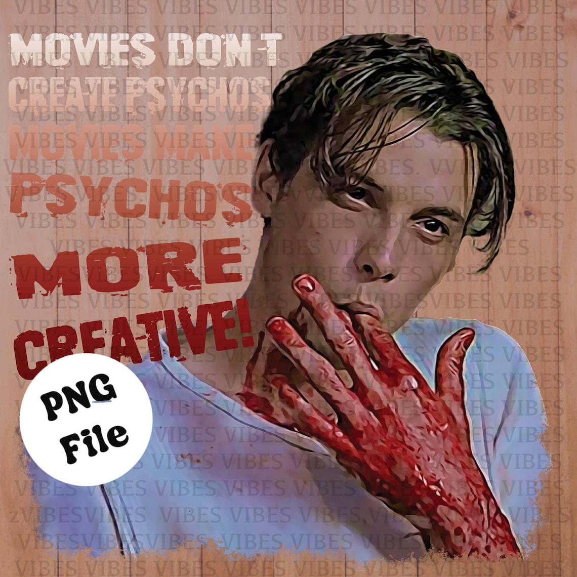 Billy, Movies Don't Create Psychos Halloween Svg, Png Digital Download ...