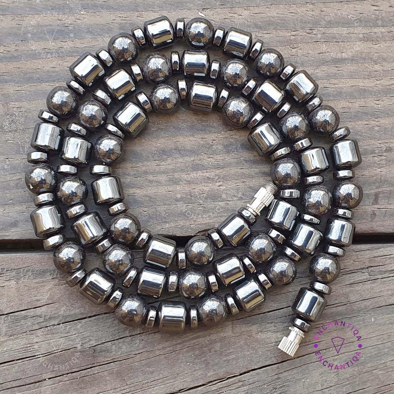 Hematite Necklaces - Etsy