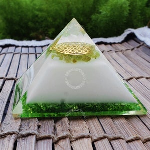 Moldavite Orgone Pyramid | Moldavite Crystal | Energy Generator Emf ...