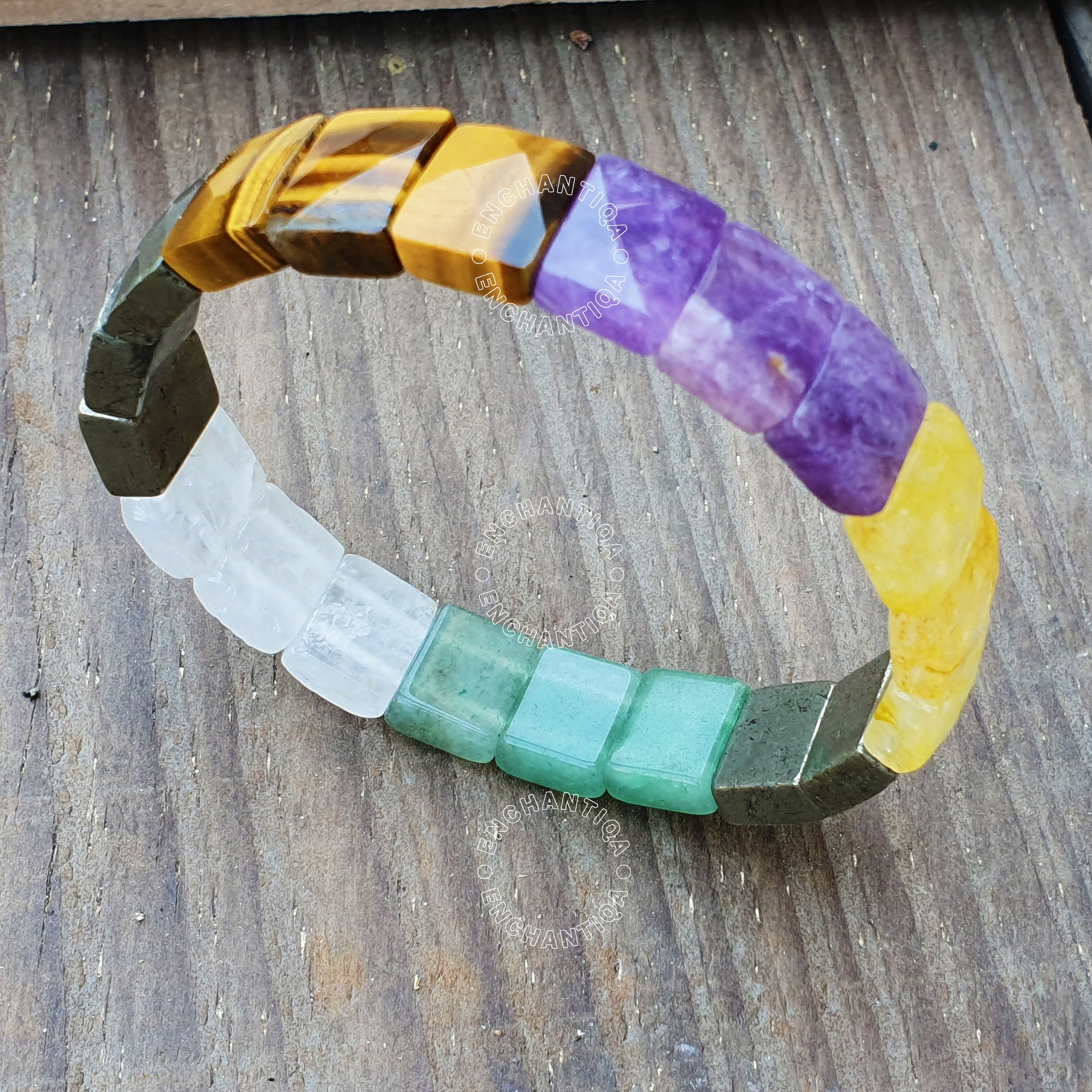 Money Bracelet Six-elements Money Attracting Stone Good Luck Wealth ...