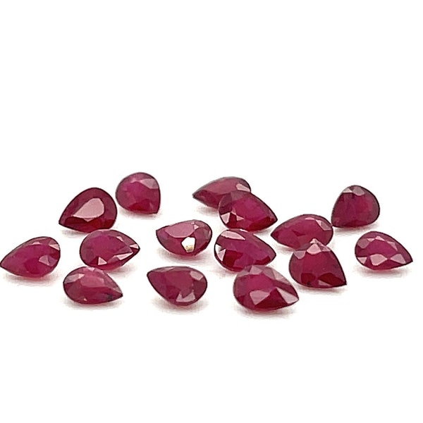 Loose Rubies - Etsy