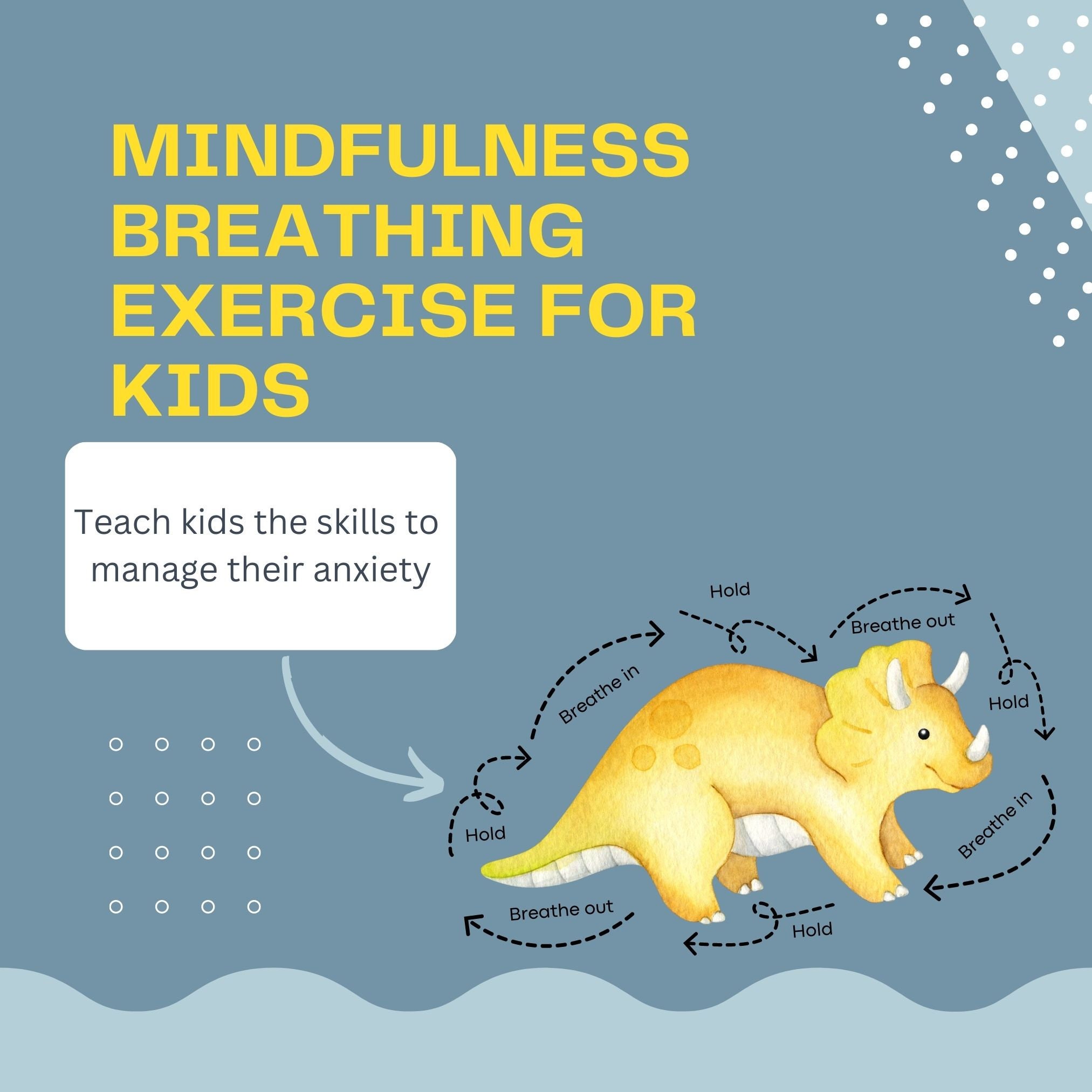 Dinosaur Mindfulness Breathing Exercises for Kids, Anxiety Relief ...