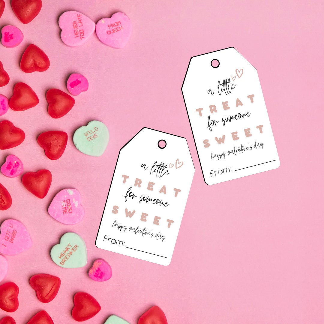 Valentines Day Gift Tags. Gift Tags for Valentine's Day. Printable PDF ...