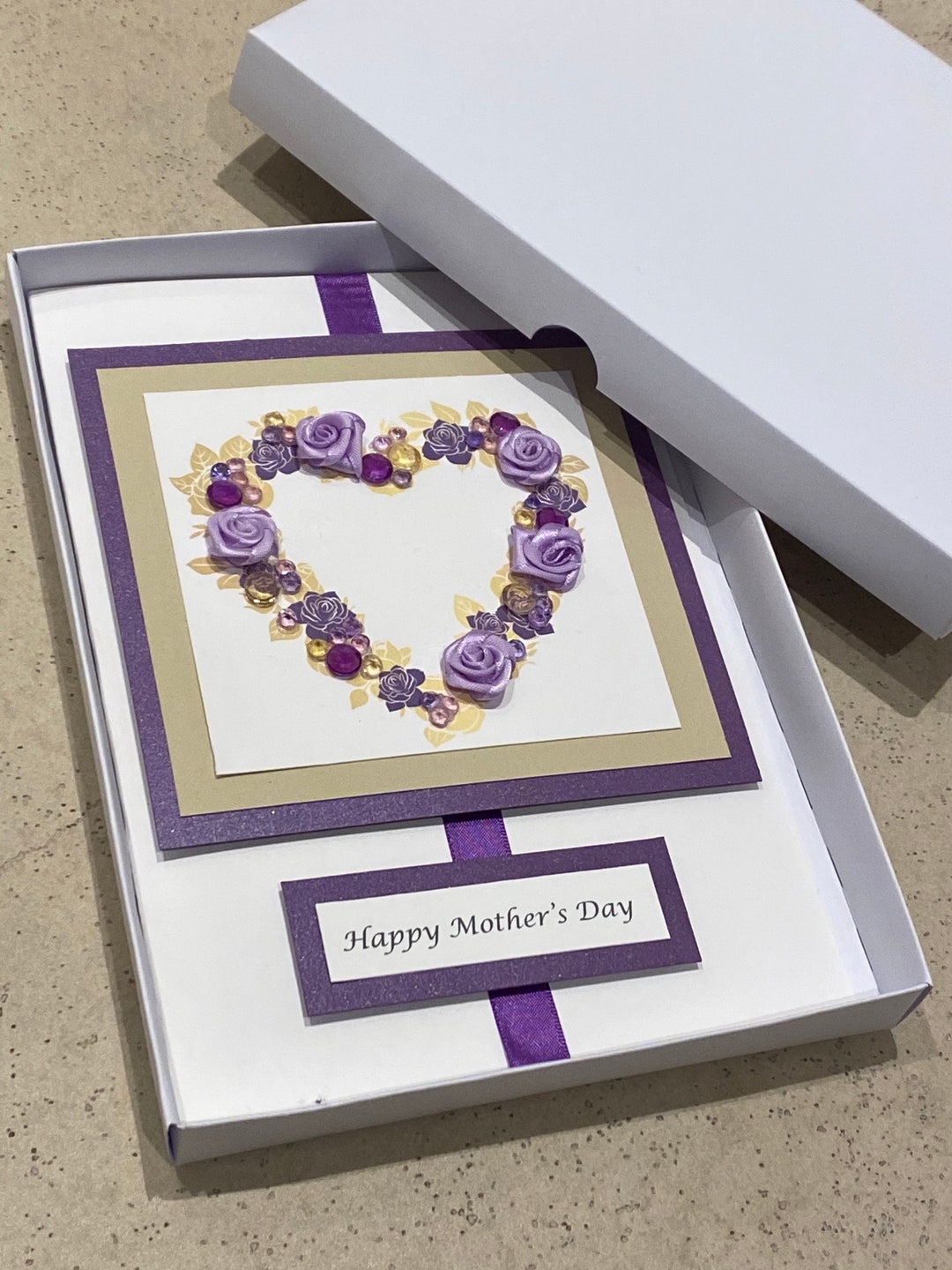 Luxury Handmade 'venus' Card. A5. Birthday, Anniversary. Personalised ...