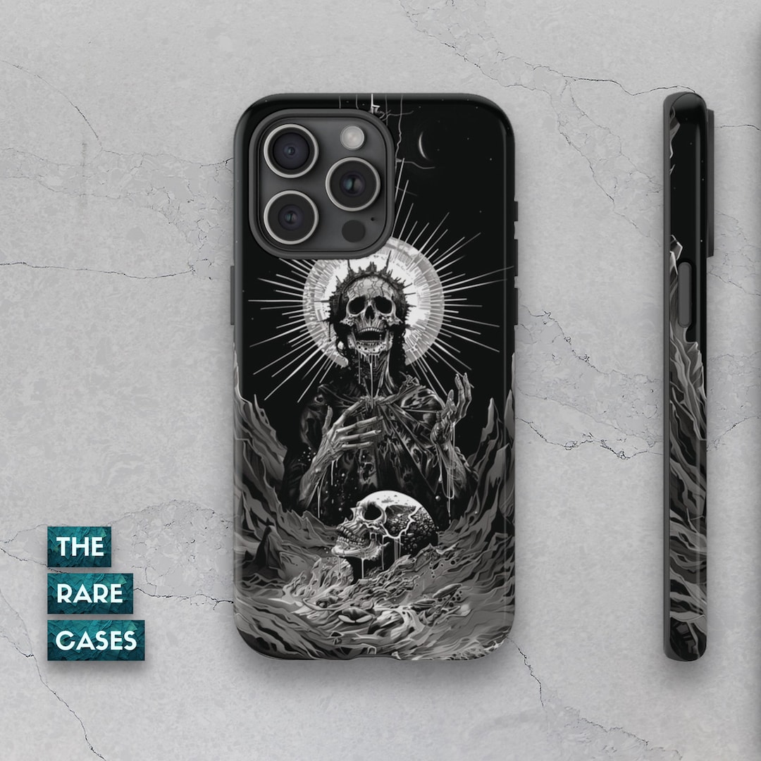Dark Gothic Art Phone Case for iPhone 15/14/13/12/11 Pro Max ...