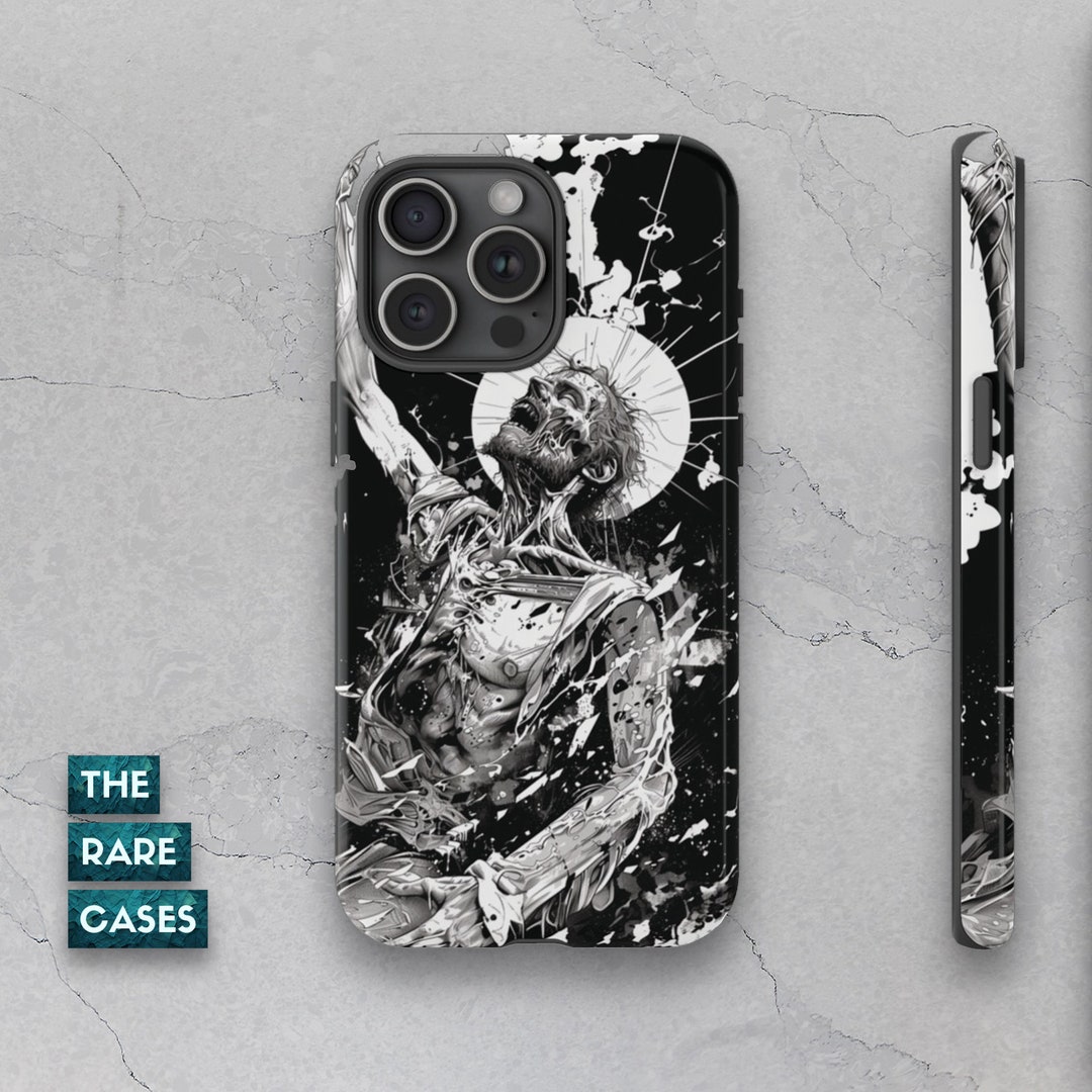 Abstract Gothic Resurrection Phone Case for iPhone 15/14/13/12/11 Pro ...