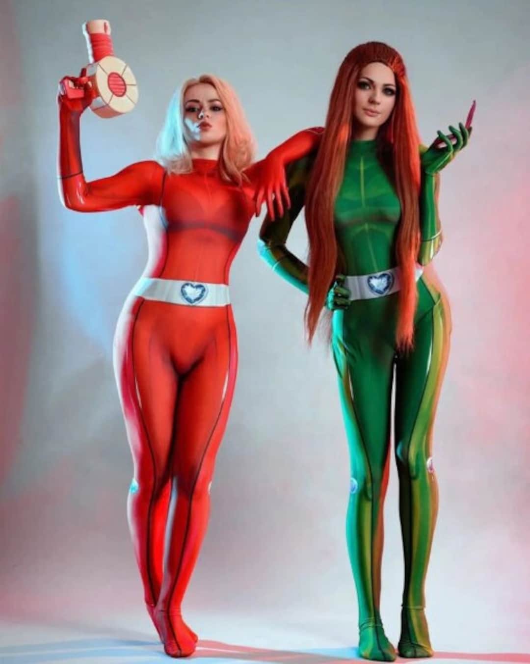 Totally Spies Cosplay Costumes Clover Ewing Samantha Simpson - Etsy Totally Spies Cosplay Costumes Clover Ewing Samantha Simpson - Etsy