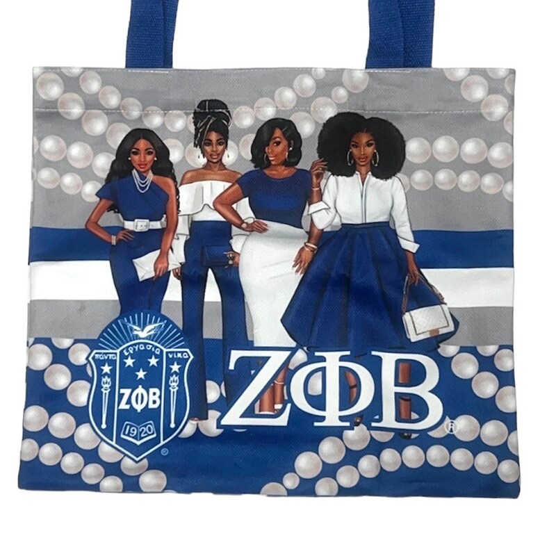 Zeta Phi Beta Bag - Etsy