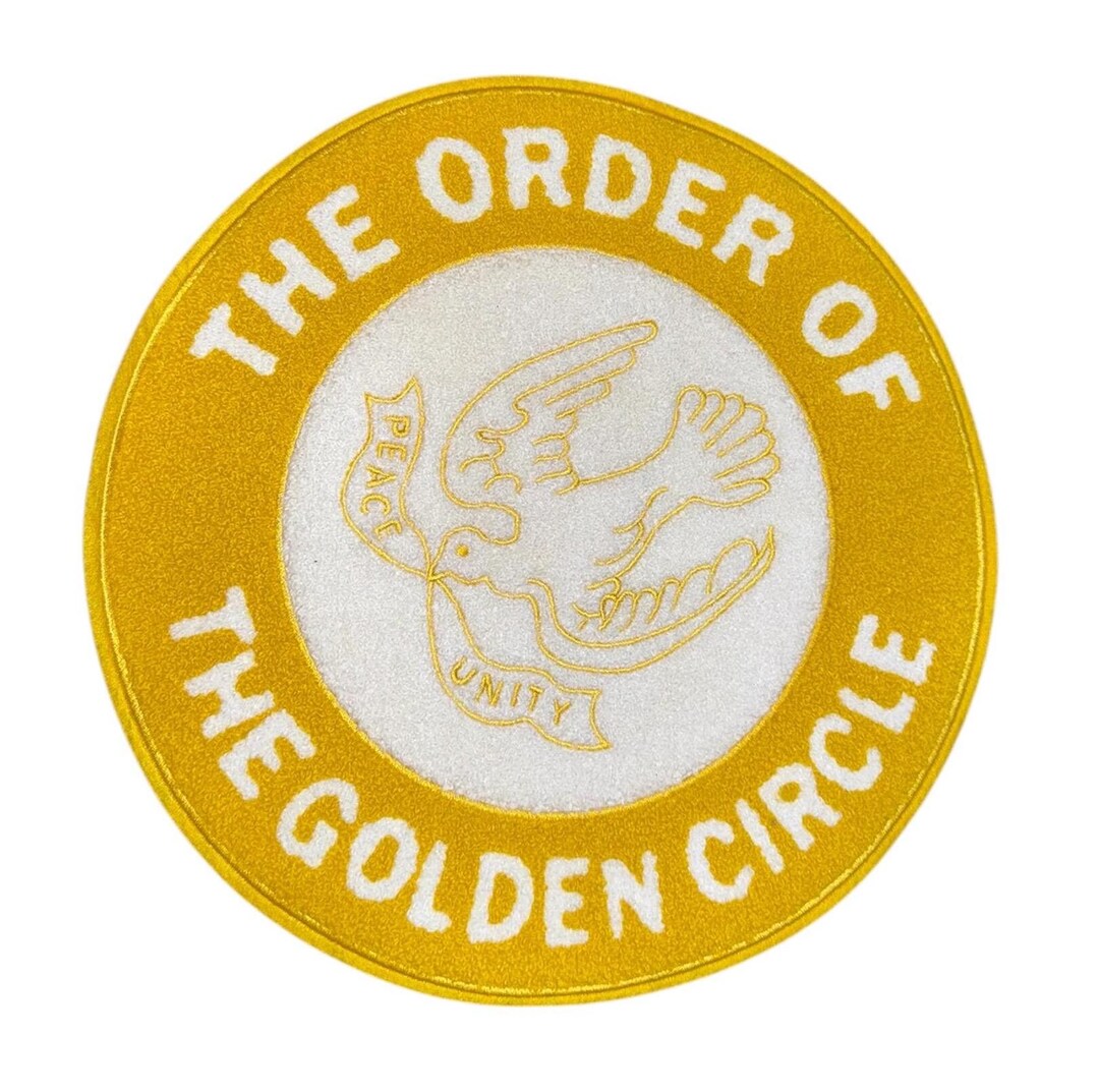 The Order of Golden Circle Chenille Patch, Jackets, Sweatshirt Patches ...