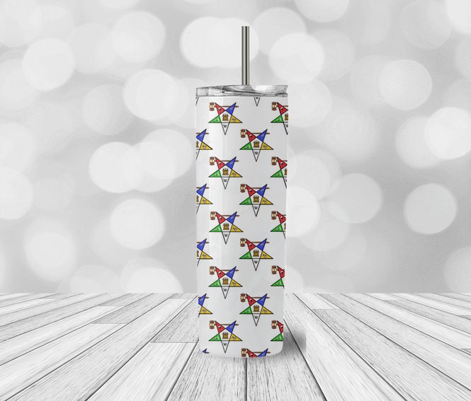 OES White BG Worthy Matron Multi Logo Order of Eastern Star - Etsy