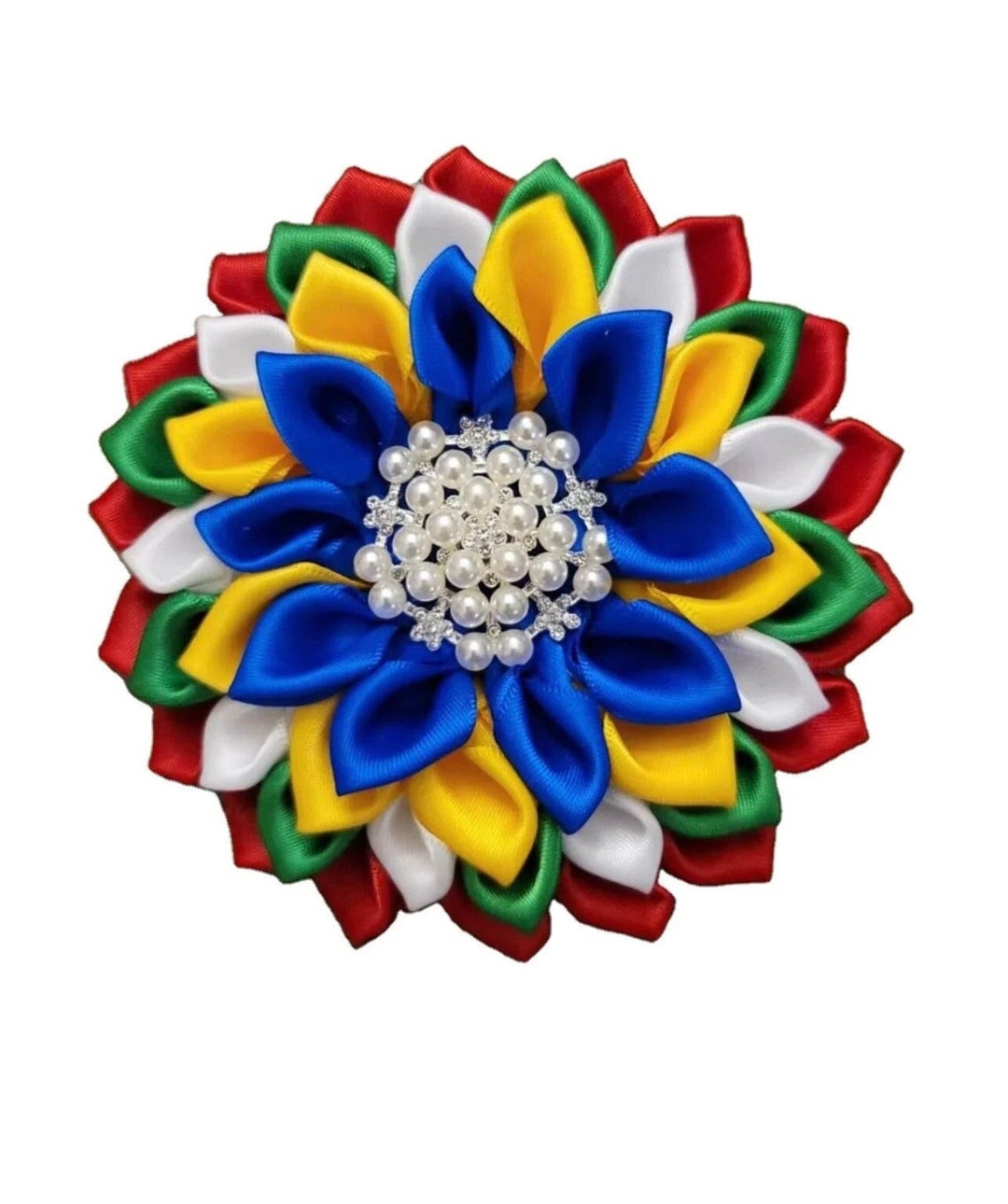 OES Colors Flower Brooch, Flower Corsage Broach Pin the Order of ...
