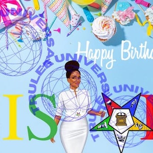 Happy Birthday Oes Order of Eastern Star Sisters Sisterhood Fraternal ...