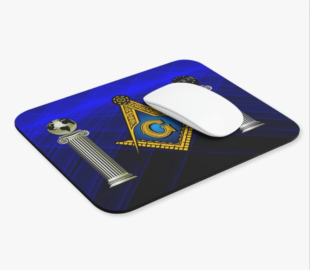 Masonic Mason Freemasonry Logo Fraternal Mouse Pad - Etsy