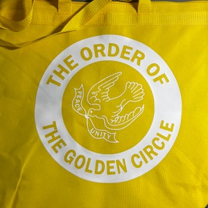 The Order of Golden Circle Large Tote Bag With Logo - Etsy