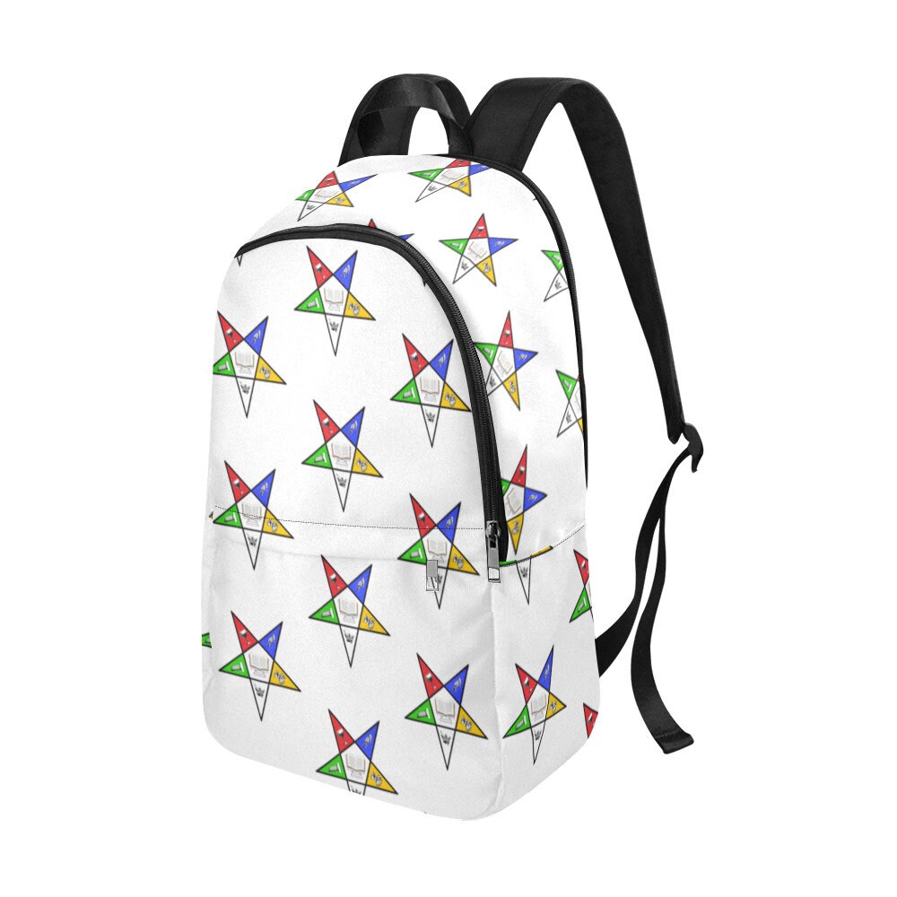 Order of Eastern Star White OES Logo Backpack, OES Bag, OES Backpack - Etsy