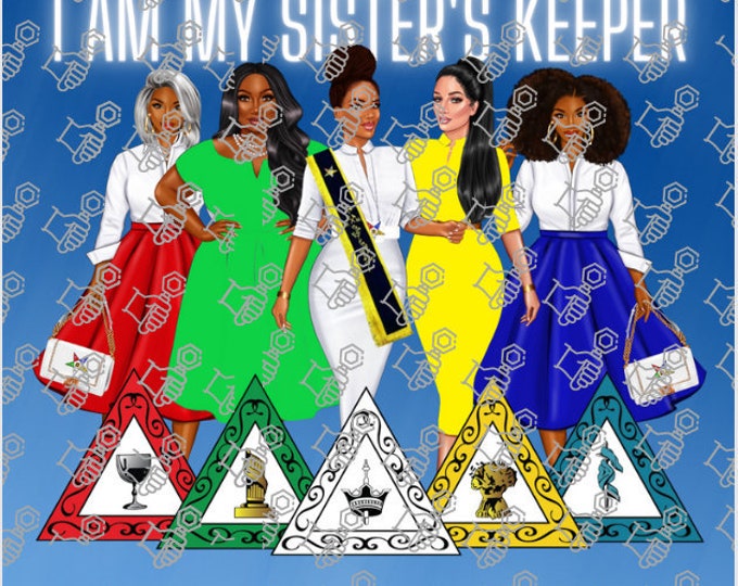 Oes Order of Eastern Star Sisters Sisterhood Fraternal My Sister's ...