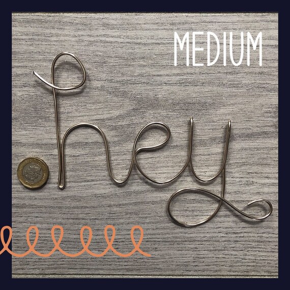 Custom Wire Words Wire Sayings Wire Words Housewarming - Etsy