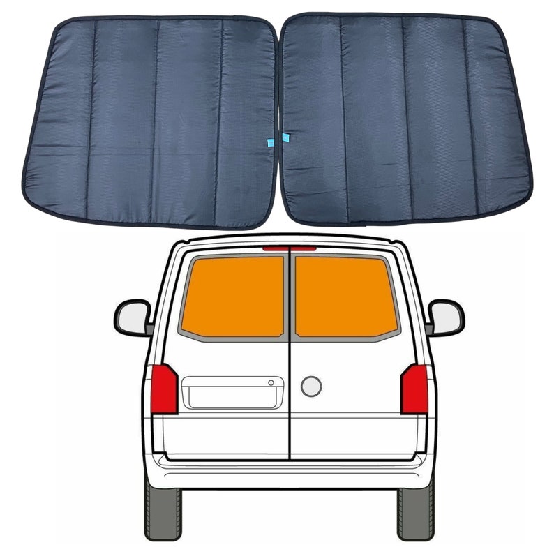 VW T5, T5.1, T6, T6.1 Magnetic Thermal Window Blinds Transporter ...