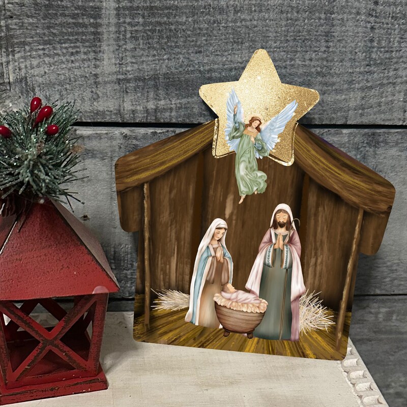 Nativity Tray - Etsy