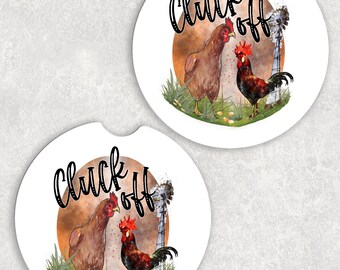 Chicken Car Coaster | Etsy