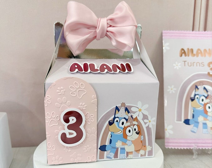 Bluey and Bingo/ Candy Favor/chips Bags/ Cups/plates/puzzle/coloring ...