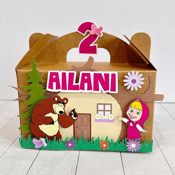 Masha Y El Oso - Etsy