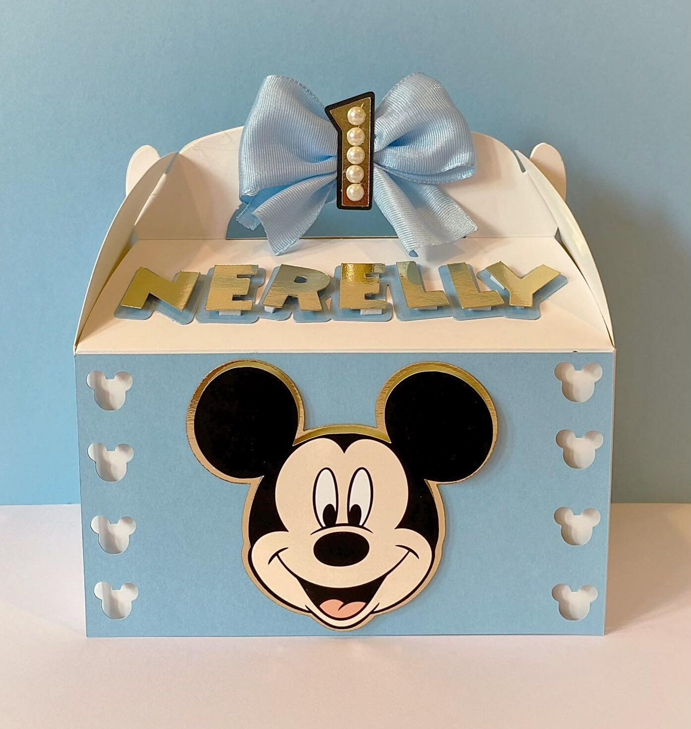 Minnie Mouse and Mickey Mouse Boxes for Candy Bar Party - Etsy