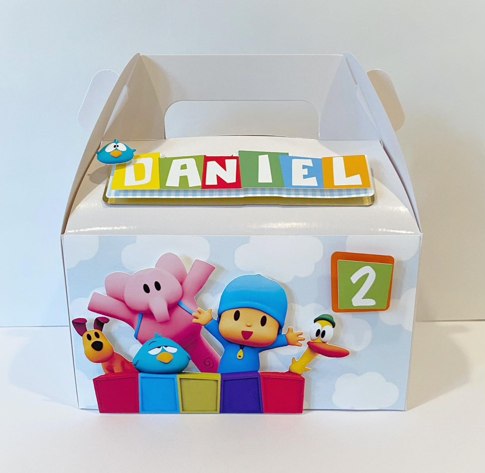 POCOYO Boxes for Candy Bar and Cake Topper for Cake - Etsy