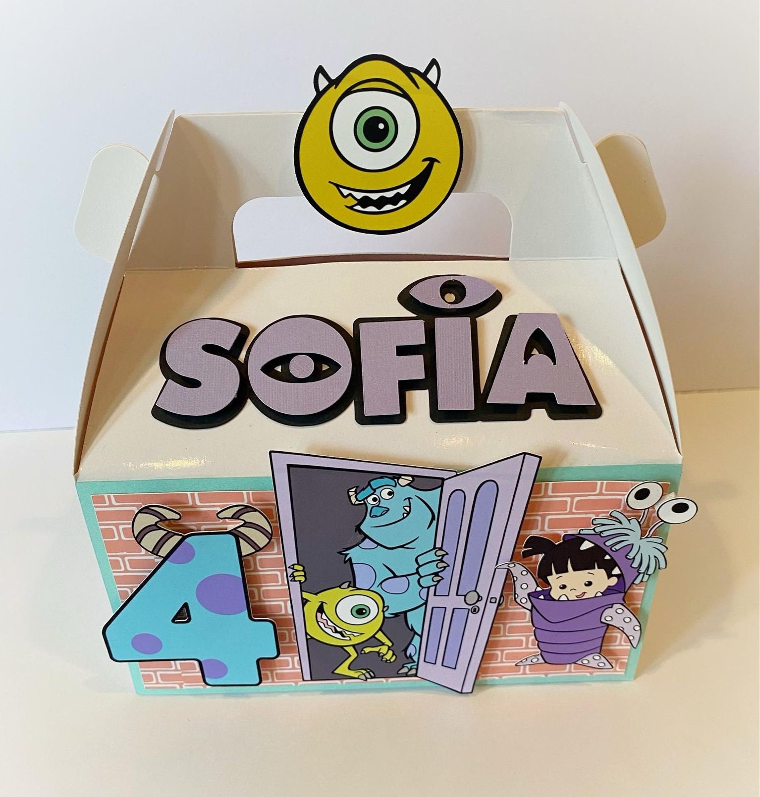 Monsters Inc Favor Box - Etsy