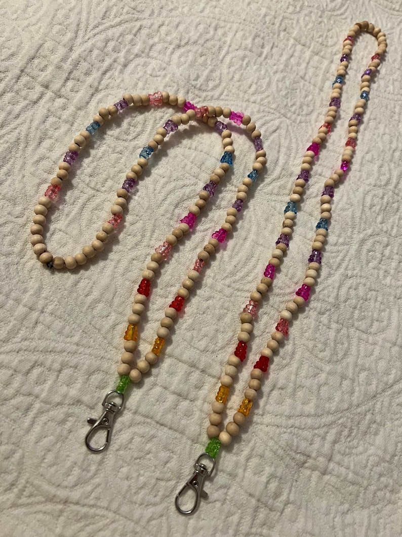 Gummy Bear Lanyard | Teacher Lanyard | Personalized Lanyard | Nurse ...