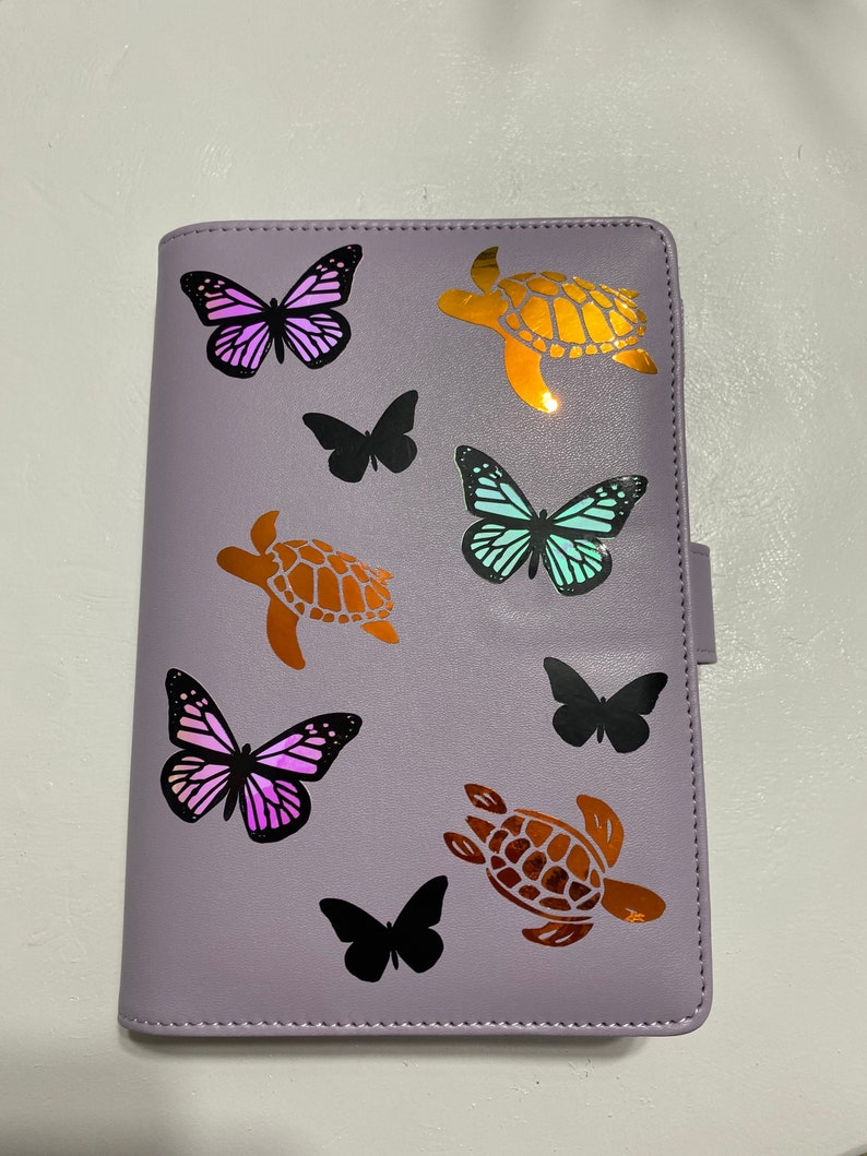Butterfly & Turtle Budget Binder - Etsy
