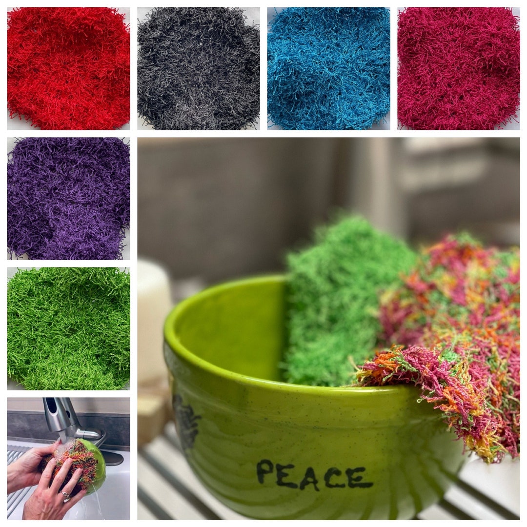 Handmade Dish Scrubbies Eco Friendly - Etsy