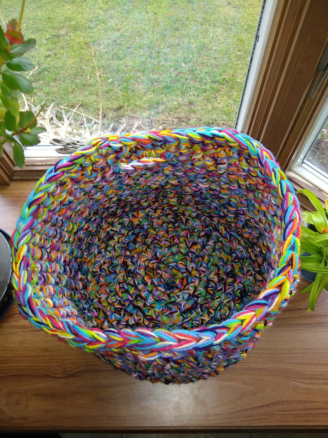 Yarn Basket Crochet PATTERN - Etsy