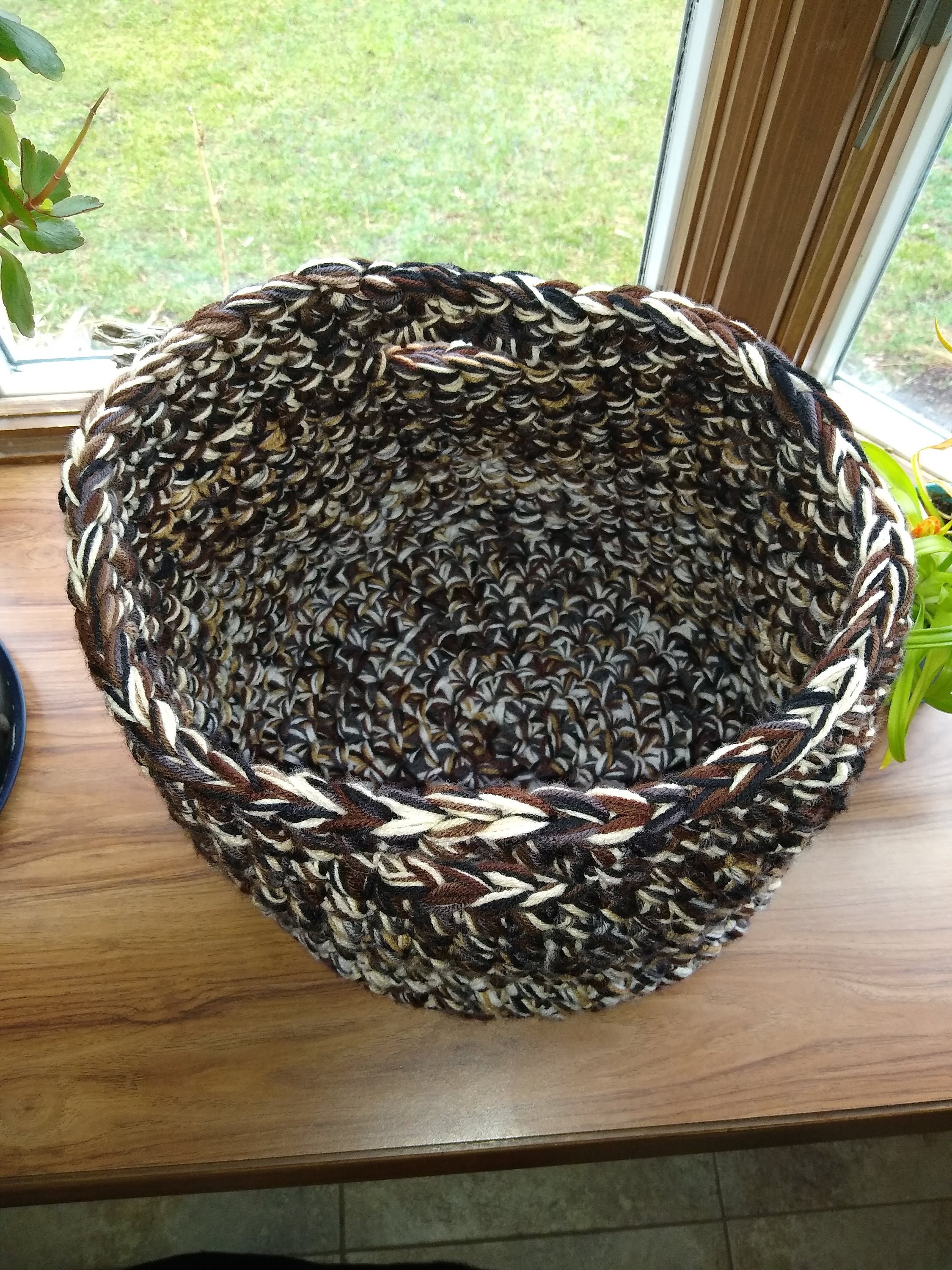 Yarn Basket Crochet PATTERN - Etsy