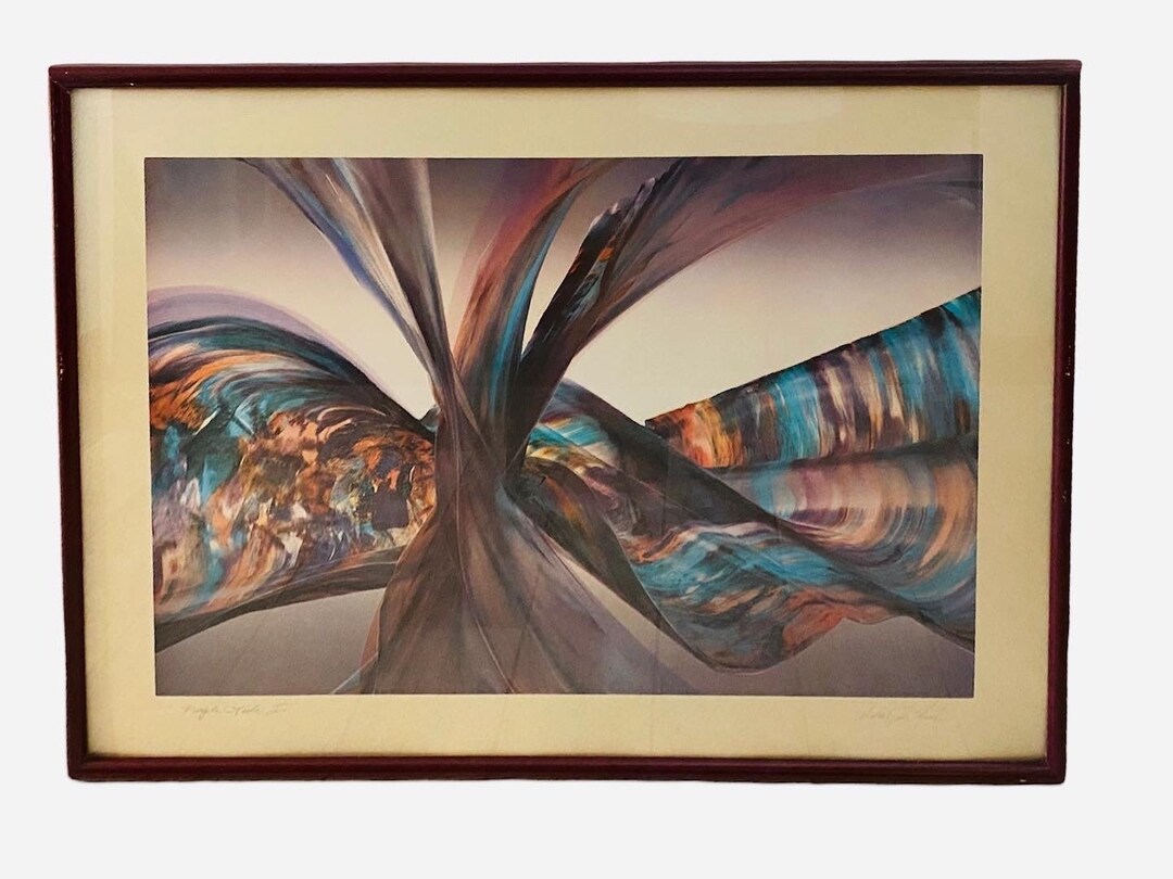 Abstract , Lithograph, Abstract Art , Print Art, Contemporary Abstract ...