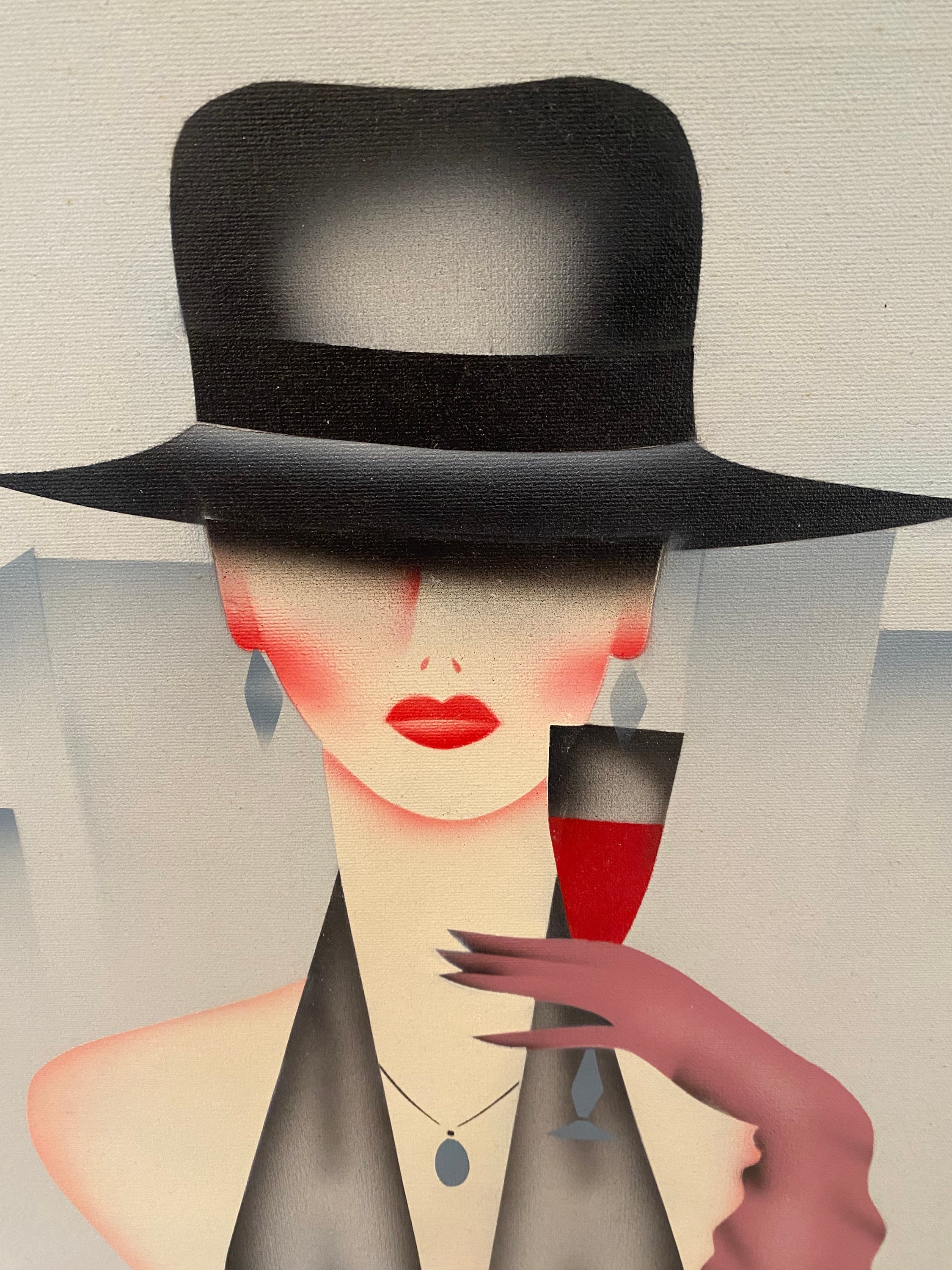 Art Deco Painting, Fashion Art, Painting,art Deco, Elegant,elegance ...