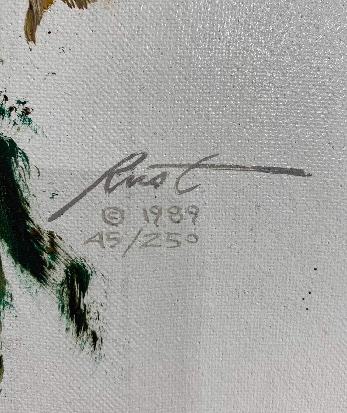 Vintage 1989 Rusty Rust Emmett Kelly Clown Painting, Oil on Canvas ...